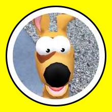 Cartoon Dog - Snap Lens Finder