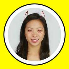 Devil Horns X Eyes - Snap Lens Finder